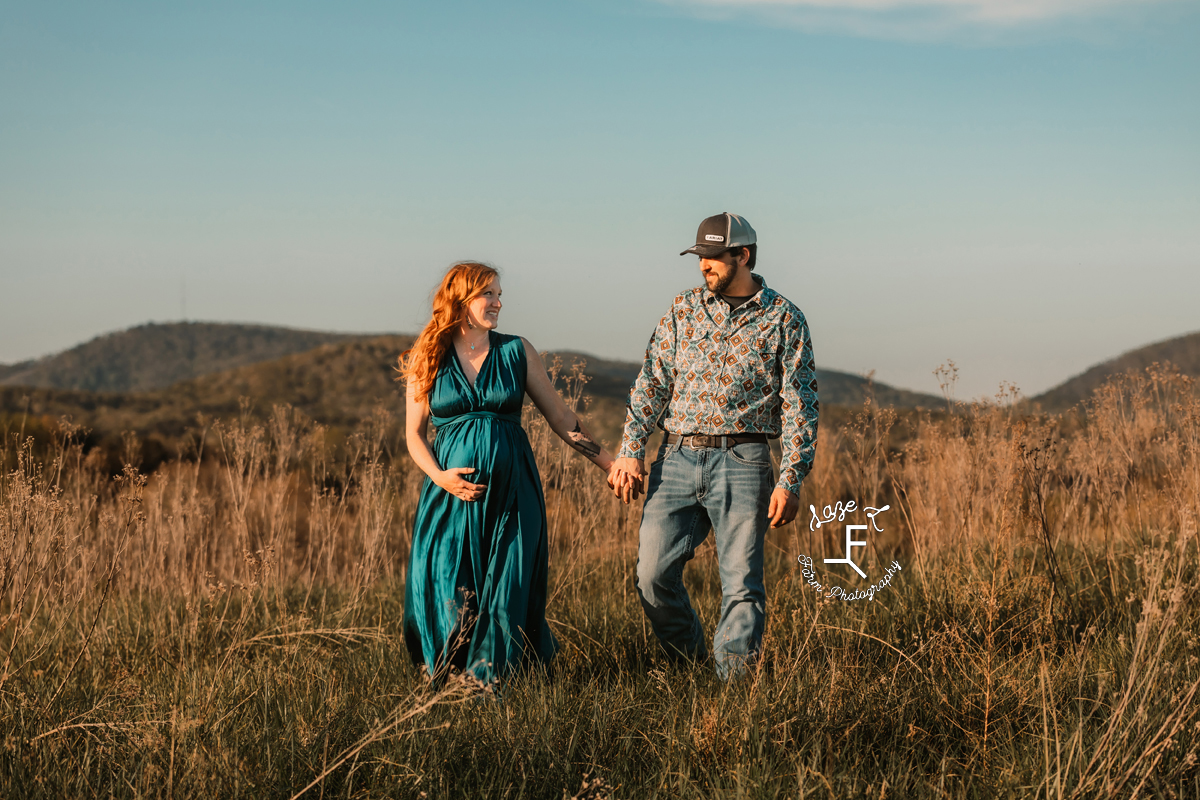 Alex & Codi | Maternity Session | Morganton NC - Laze L Farm Photography