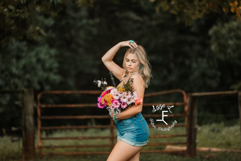 Sierra, Reid & Savannah | Flower Chair | Taylorsville, NC - Laze L Farm ...